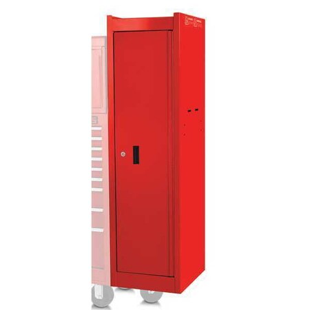 Proto 540S Tool Locker, 4 Drawer, Red, Steel, 15 in W x 18 in D x 58 in ...