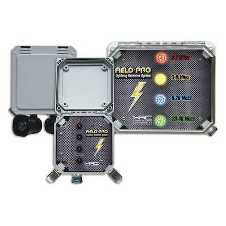 Skyscan Lightning Detector, 16 in. W, 115V, 230V Field Pro2 | Zoro