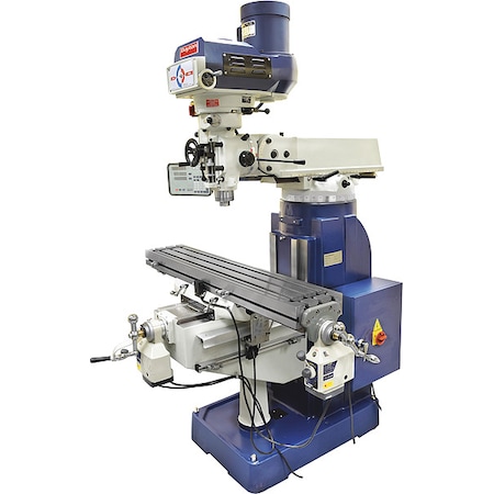 Dayton Vertical Milling Machine, 88in H x 89in W 48WE81 | Zoro