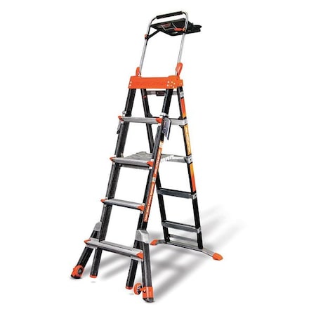 Little Giant Ladders Multipurpose Ladder, 90 Degrees , Staircase ...