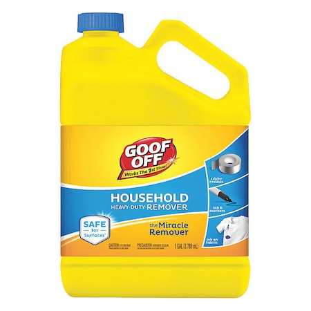 Goof Off Heavy Duty Remover, 1 gal., Bottle FG722 | Zoro