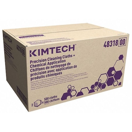 Kimtech Dry Wipe, 1,000 Wipes, 9 in x 12 in 48318 | Zoro