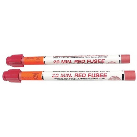 Gateway Safety Flares Nonspike Safety Flares, 20 min., PK36 FUSEE-20 | Zoro