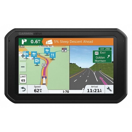 Garmin GPS Navigation System, Real Time, 6.1" H DEZL780LMT | Zoro
