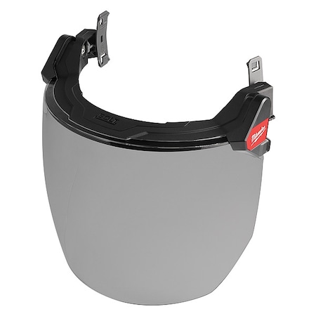 Milwaukee Tool Gray Visor, 9.5 in Height, Not Applicable Suspension ...