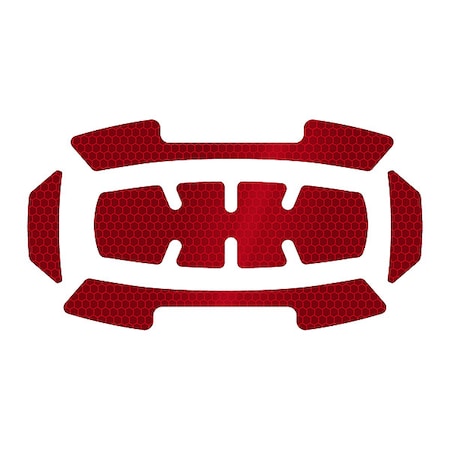 Milwaukee Tool BOLT REFLECTIVE STICKERS - RED 48-73-4603 | Zoro