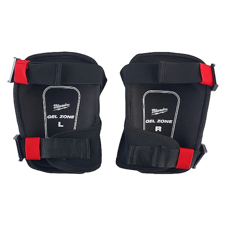Milwaukee Tool Performance Knee Pad, Hard Shell, Plastic Pad, Fabric ...