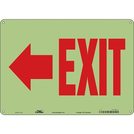 Condor Safety Sign, 10 inx14 in, Polyethylene 480M62 | Zoro