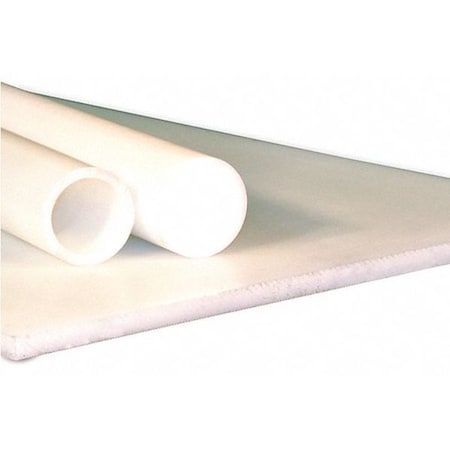 Zoro Select White UHMW-PE Rod Stock 5 ft. L, 2" Dia. 69607104 | Zoro