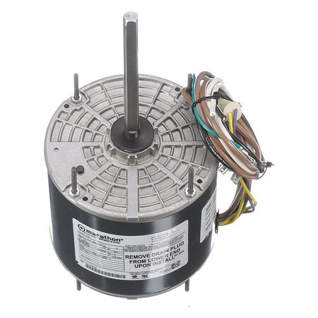 Marathon Motors Condenser Fan Motor, 1/2 HP, 1 Speed 048A11T571 | Zoro