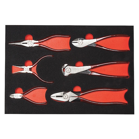 Proto 6 Piece Plastic Grip Plier Set Plastisol Grips Handle J201GSK | Zoro