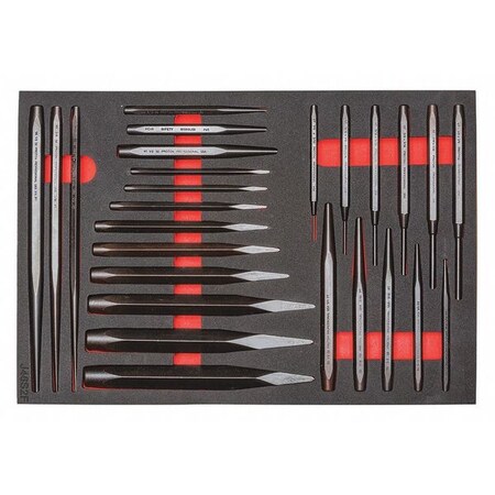 Proto Punch and Chisel Set, 26 pcs. J46S2K | Zoro
