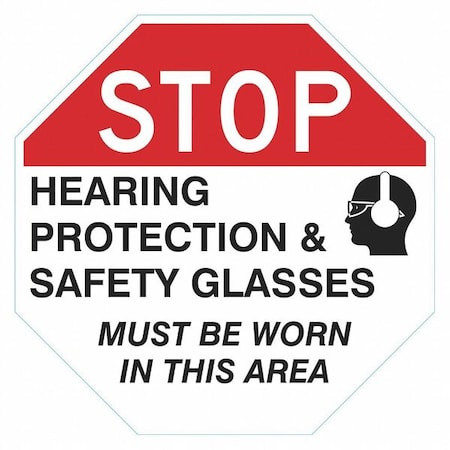 Lyle Personal Protection Sign, 24 in Height, 24 in Width, Aluminum ...