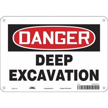 Condor Danger, DEEP EXCAVATION, 10 in W x 7 in H, Vertical Rectangle ...