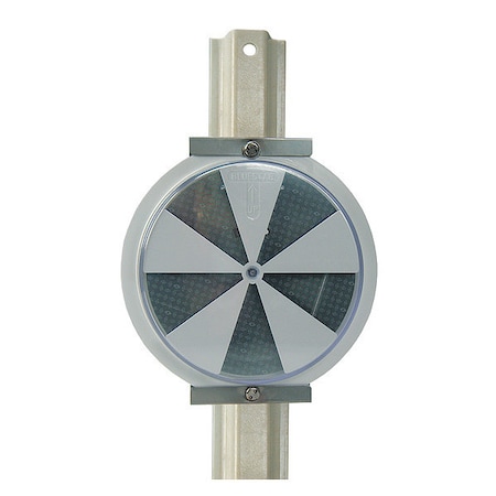 Accuform Ice Alert Indicator Sign, 10 in Height, 7 in Width, Aluminum ...