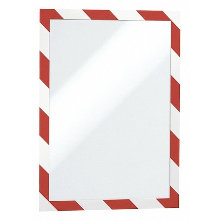 Zoro Select Sign Holder, 8-1/2" x 11", PVC, PK2 4770132 | Zoro