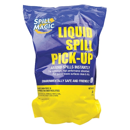 Spill Magic Absorbent Powder, White, 9" L SM106 | Zoro