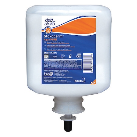 Deb Hand Protect Cream, Skin Conditioner, 1L SAQ1L | Zoro