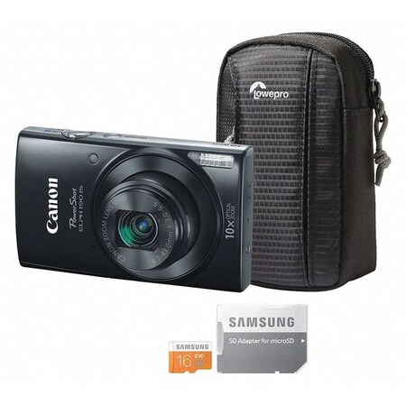 Canon Digital Camera Kit, 20 Megapixels, 10X Optical Zoom, 4X Digital ...