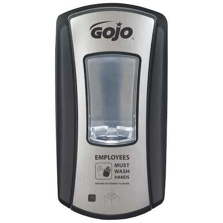 Gojo LTX-12 1200mL Dispenser, Touch-Free, Chrome/Black 1919-04-EMPWSH ...