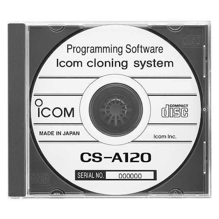 Icom Programming Software, Disc, 5 in. L CSA120 | Zoro