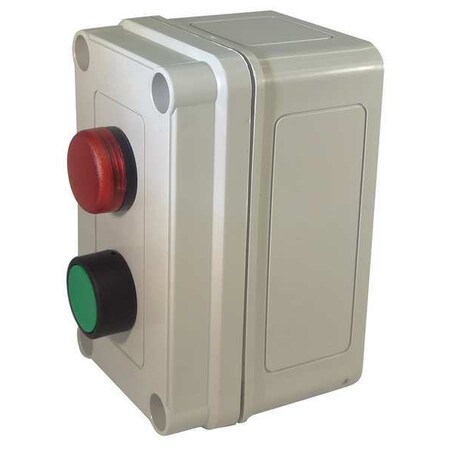 Hoffman Push Button Cntrol Station, 1NO, NEMA 4X VS-PBS27 | Zoro
