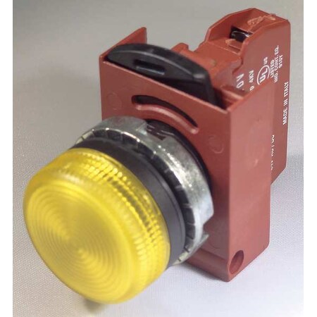 Abb Pilot Light, Yellow, Diffused LED P9M-LGDADI | Zoro