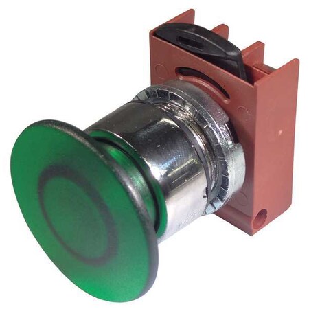 Abb Illuminated Push Button Operator, 22 mm, Green P9M-EM4VL | Zoro