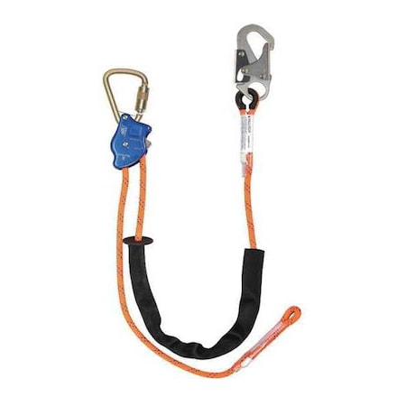 Falltech Adjustable Positioning Lanyard, 10 ft. Length, Not Applicable ...