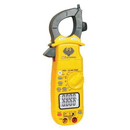 Uei Test Instruments Clamp Meter, Analog, 400 Max. AC Amps DL389B-N | Zoro