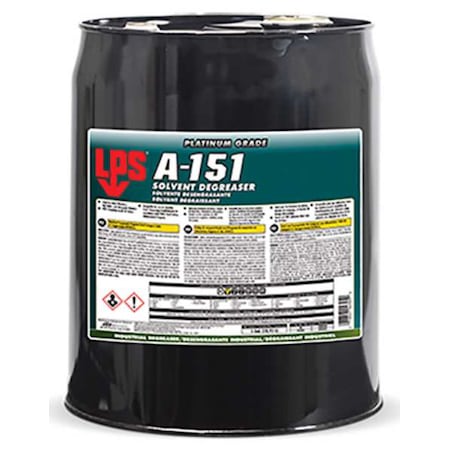 Lps Solvent Degreaser, 5 Gal Drum, Liquid, Clear Water-White 04305 | Zoro