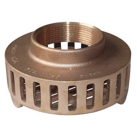 Edson Suction Strainer, 3 in. NPT, Bronze 11130 | Zoro