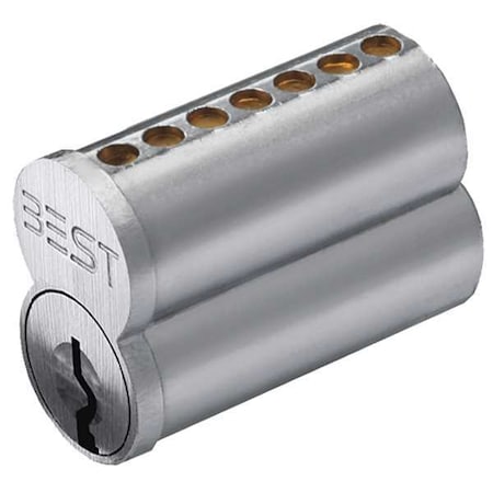 Best Interchangeable Core, Satin Chromium Plated, Keyway Type F ...