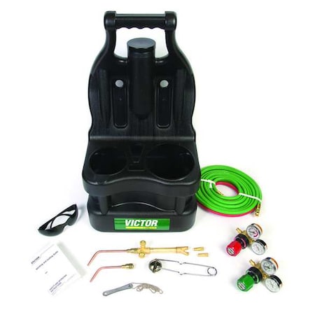 Victor Gas Welding Outfit, G150 Series, Acetylene, Welds Up To 1/4 in ...