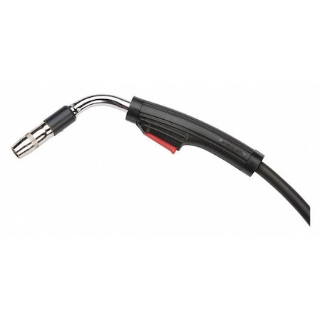 Lincoln Electric MIG Welding Gun, 250A, 15Ft., Curved Handle K4530-2 | Zoro
