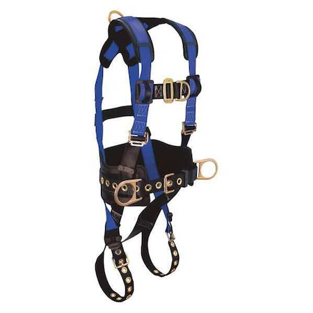 Condor Condor Full Body Harness, Vest, 425 lb., Mating Chest/ Tongue ...