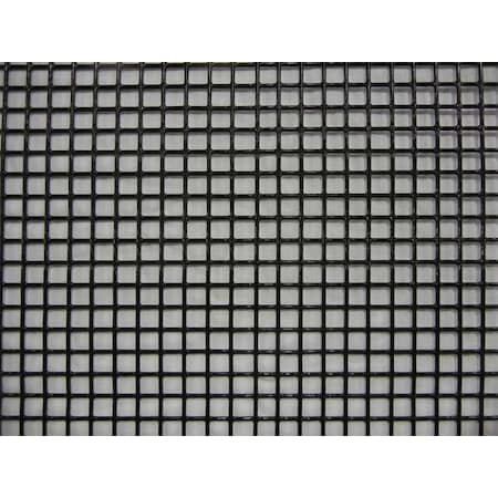 Wire Mesh, 4 ft W, 48 in L, 0. 063 in Wire Dia, Black | Zoro.com