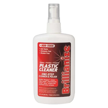 Polymershapes Brillianize Cleaner, 32 oz. 49P662 | Zoro