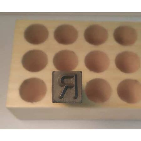 Young Bros Stamp Works Hand Stamp Letter R, 5/16in, Steel, Gothic YOU ...