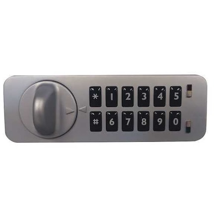 Codelocks Electronic Lock, Right Hand, Keypad NANO90-SG-RH | Zoro