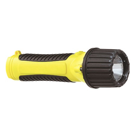 Lumapro Yellow LED Handheld Flashlight, Alkaline AA, 120lm 49XX81 | Zoro