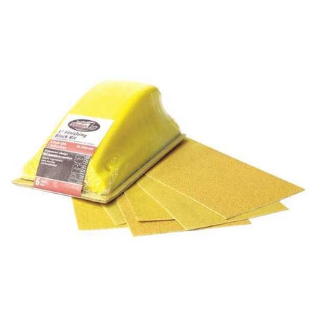 Gator Finishing Finishing Block Kit, 5-1/4inL x 3inW, PK7 8352035 | Zoro