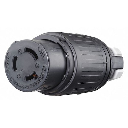 Bryant Locking Connector Black Nylon 2 Poles 3762 | Zoro