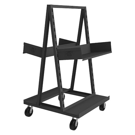 Zoro Select A-Frame Shelf Rack, 2400 lb. ATT-4038-2TR1500-95 | Zoro