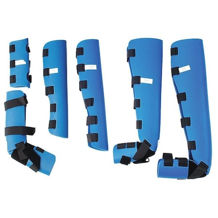 Medsource Splint, Blue, Foam MS-EXTKIT | Zoro