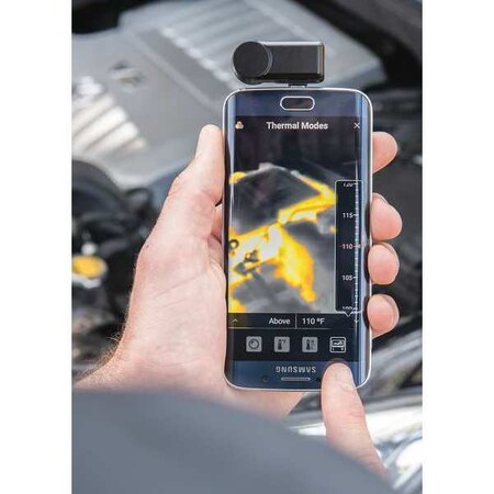 Seek Thermal IR Smart Phone Adapter, 70, -40 Degrees to 626 Degrees F ...