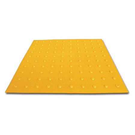 Ultratech Retrofit ADA Warning Pad Urethane Yellow, 2 ft W x 4 ft L, 3/ ...
