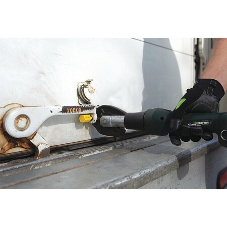 Greenlee Cordless Bolt Cutter, 18 V DC, Li-Ion Battery, Gator Series ...