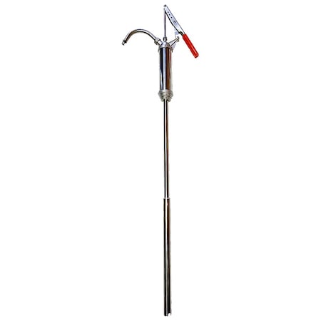 Action Pump Hand Operated Drum Pump, For 55 gal 490SSTSP | Zoro