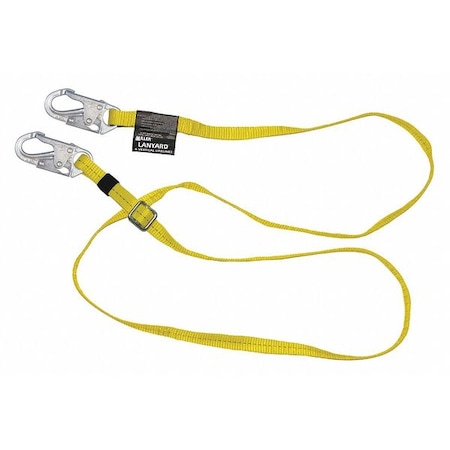 Honeywell Miller Adjustable Positioning Lanyard, 8 ft., White 210WLS-Z7 ...